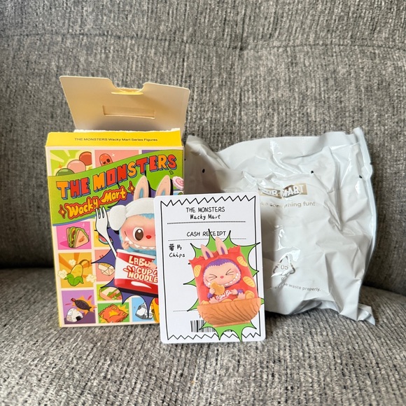 POP MART | Toys | Pop Mart Labubu Wacky Mart Figure Chips | Poshmark